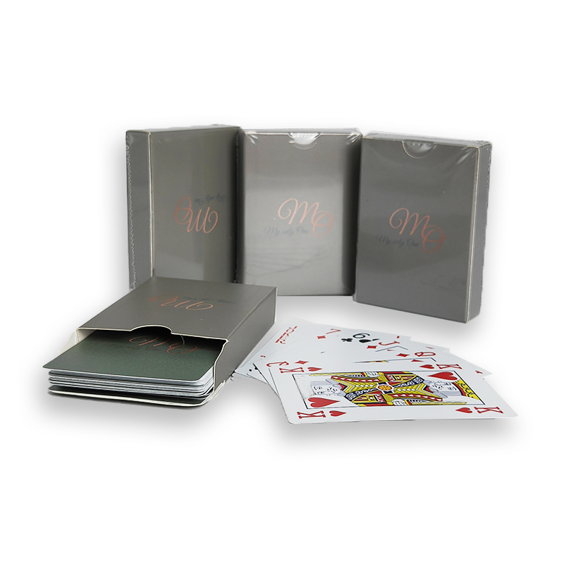 Pvc poker card with frosted and lightproof high quality material - bayaya