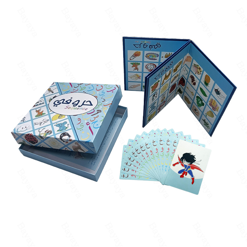 Arabic Educational Board Game Printed Custom - bayaya
