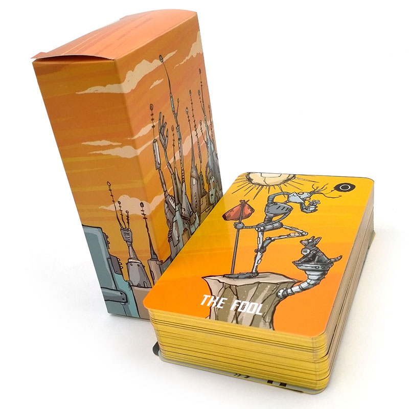 Glossy Lamination Oracle Card Game Tarot Card With Gold Edge - bayaya