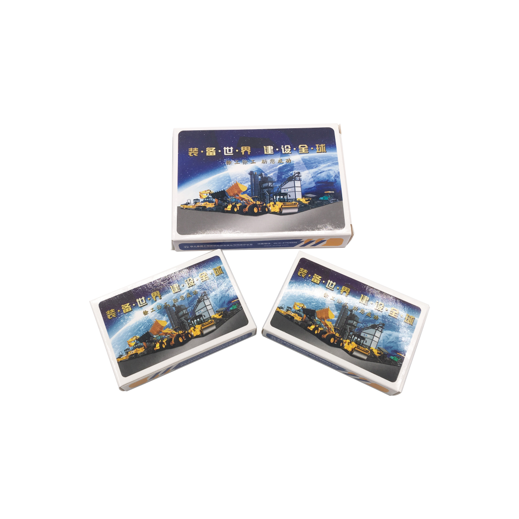 Customized plastic playing cards no minimum a glossy tuck box - bayaya