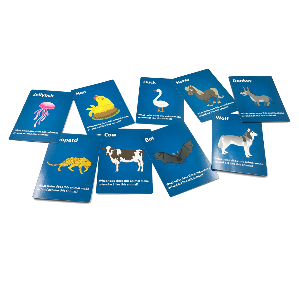 Custom Kids Animal Flash Card - bayaya
