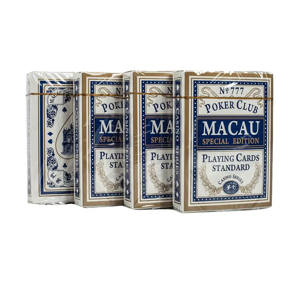 Golden thread packaging playing cards custom - bayaya