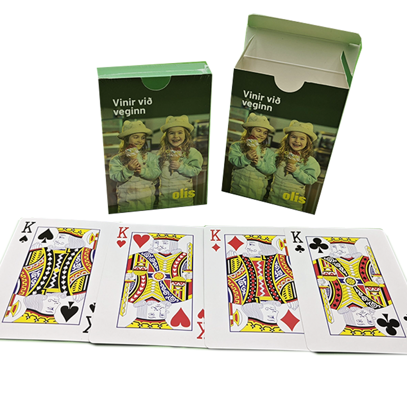 Custom Print Paper Playing Card Kids Twin Girls Cards Background FSC ...