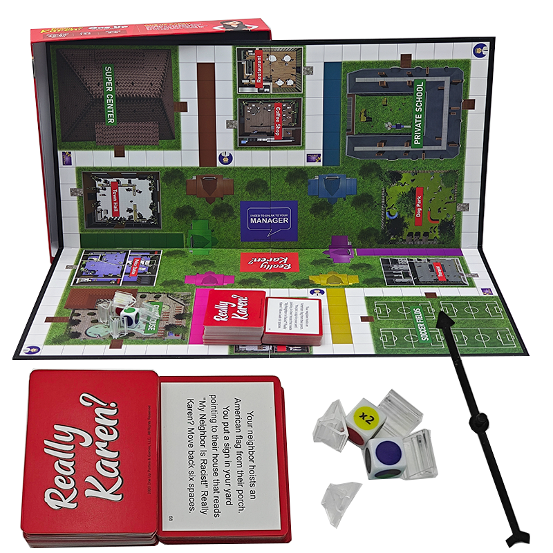 Custom Role-Playing Characters Really Karen Board Game Folding Luxury 4 ...