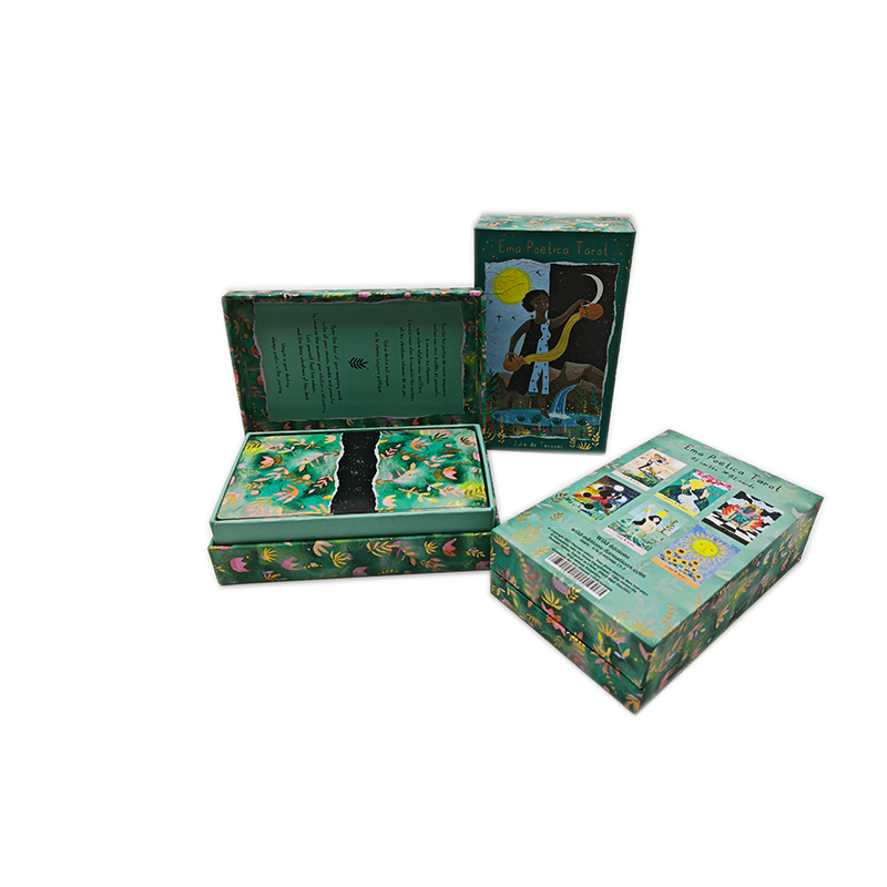 Custom Printed Oracle Cards with Gold Foil - bayaya