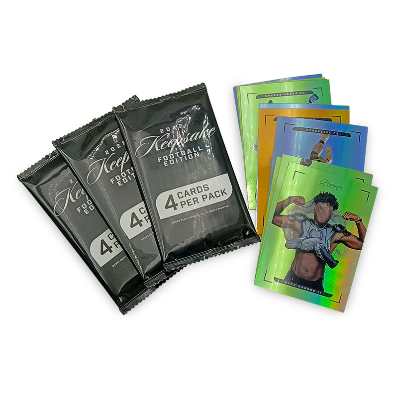 Collectible Holographic Foil Sport Trading Card PrintingFoil Pack ...
