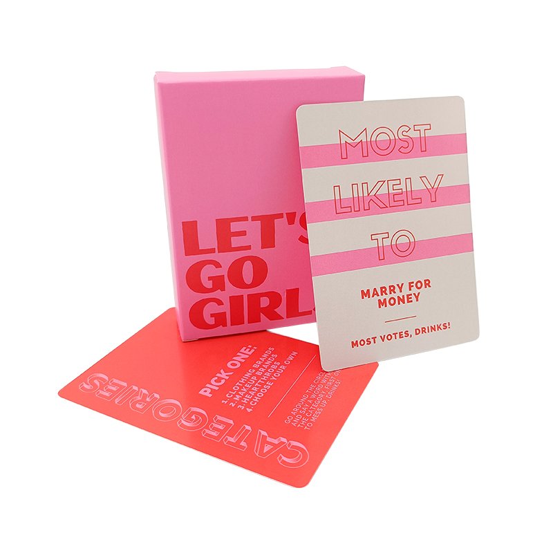 Customizable Party Card Game for Girls Fun Night Truth or Dare ...